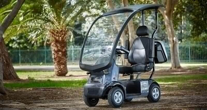 Canopies and Enclosed Mobility Scooters With Roofs – Best Power Wheelchair