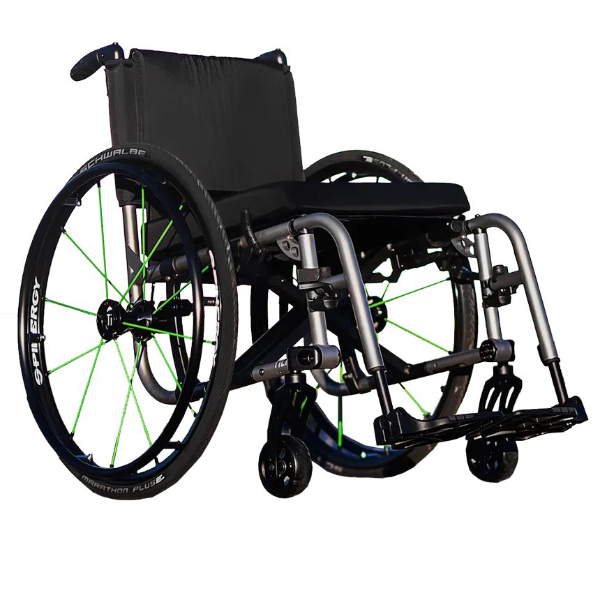 TiLite 2GX Series 2 Folding Manual Wheelchair Titanium Frame – Best ...
